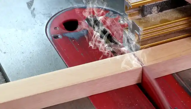 Why is My Table Saw Smoking: 10 Reasons & DIY Solutions