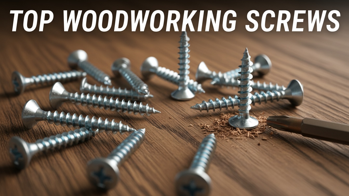 Best Screws for Woodworking in 2026 Projects That Last