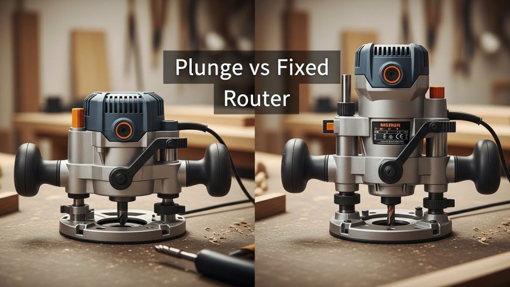 Plunge vs Fixed Router: Core Differences Woodworkers Need